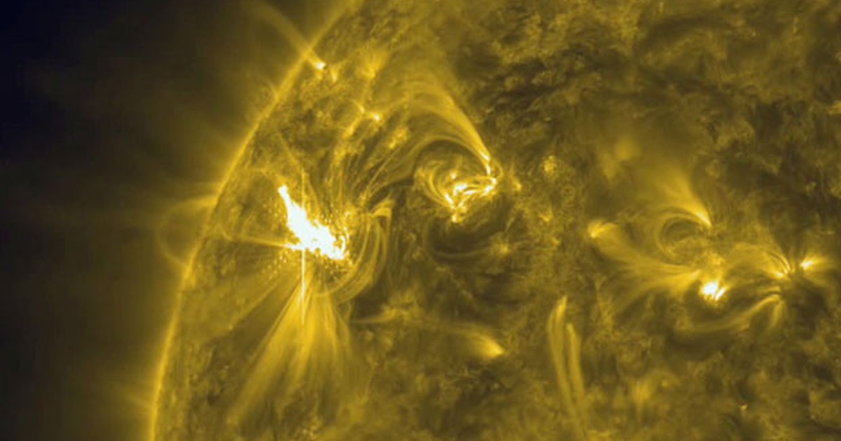 G1 - Nova erupção solar envia partículas em direção à Terra - notícias ...