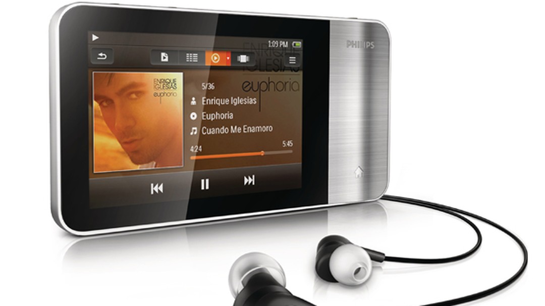 MP4 Philips GoGear SA1ARA | Hardware | TechTudo