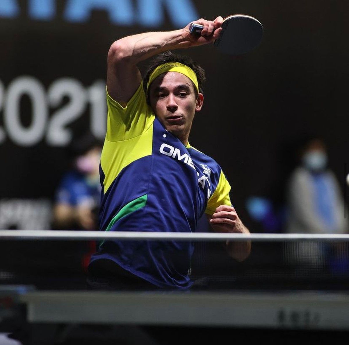 Hugo Calderano estreia com vitória no Mundial de Houston | tênis de ...