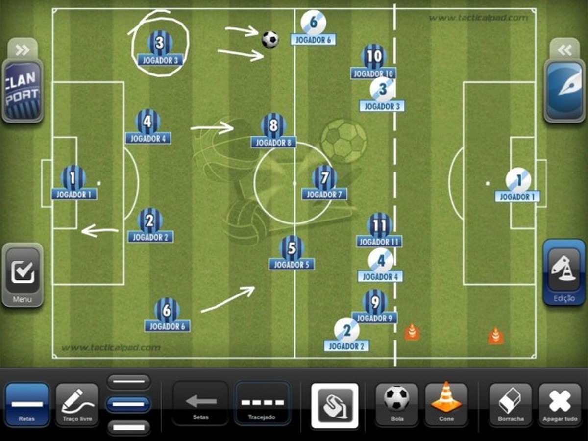 TacticalPad: a arma eletrônica dos treinadores do Brasil e do mundo ...