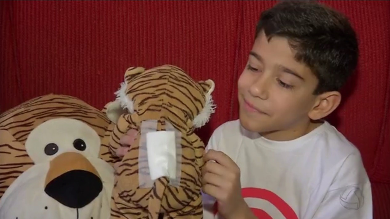 Menino Que Leva Urso Com Curativo Ao Hospital Perde Movimento Das Pernas Na 21ª Cirurgia E
