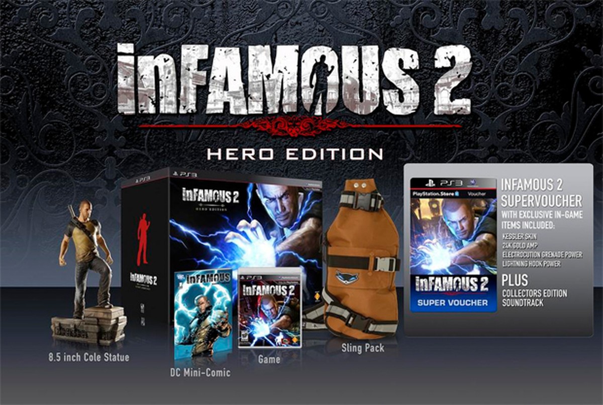 inFamous 2 ganha data e pré-vendas confirmam edição de colecionador ...