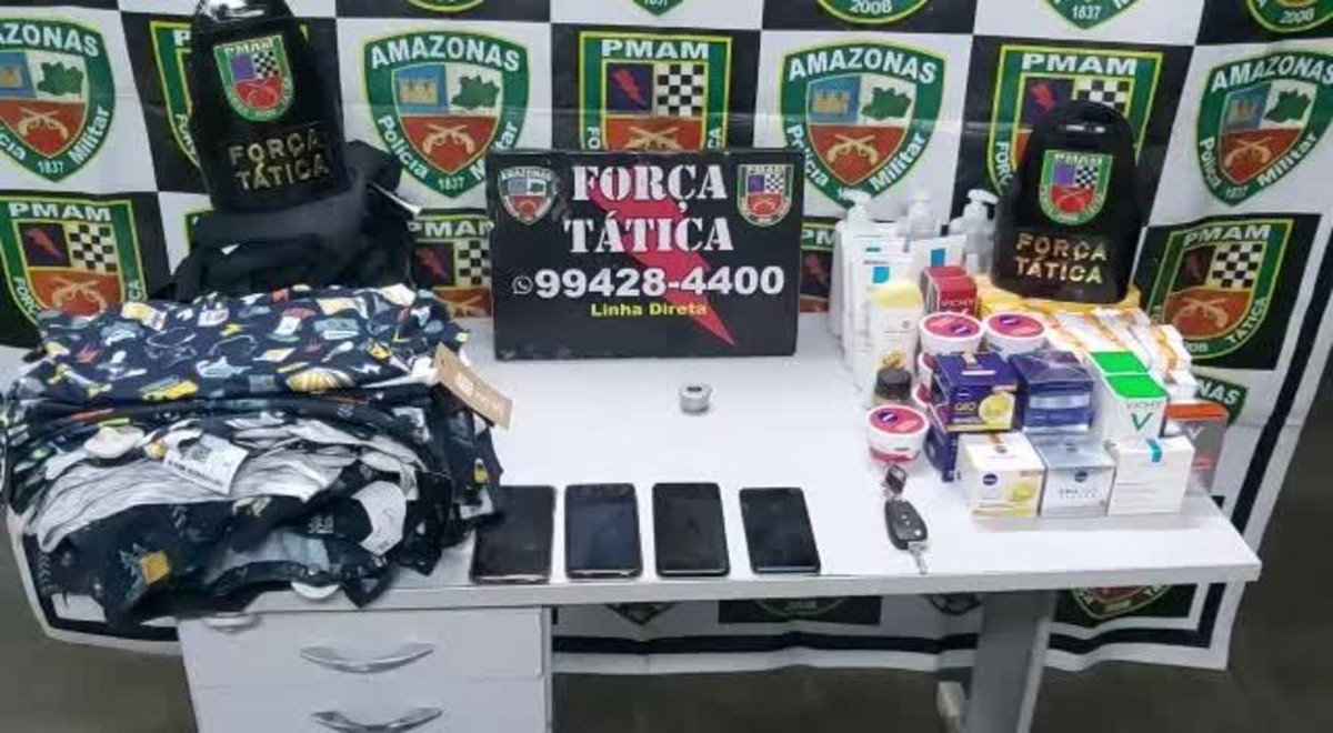 Grupo é Preso Por Furto Em Lojas De Shopping De Manaus Amazonas G1