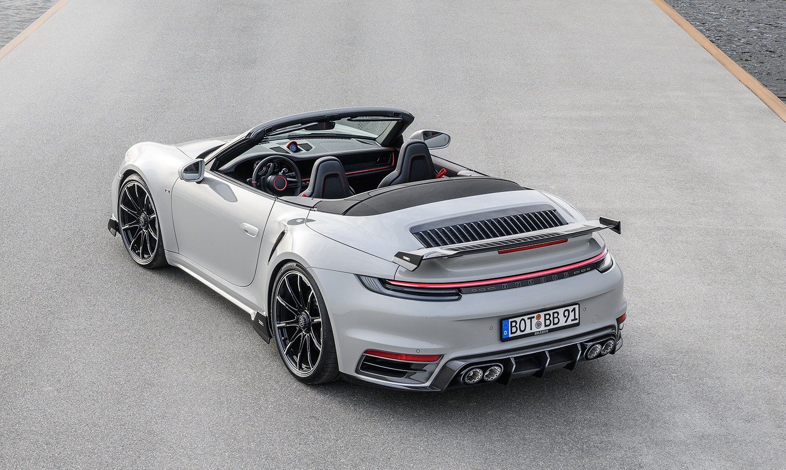 Brabus "troca" Mercedes e cria Porsche 911 conversível de 820 cv que ...