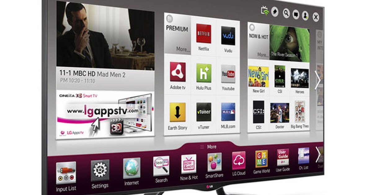 G1 - LG anuncia dois modelos de Google TV para lançamento em 2013 ...