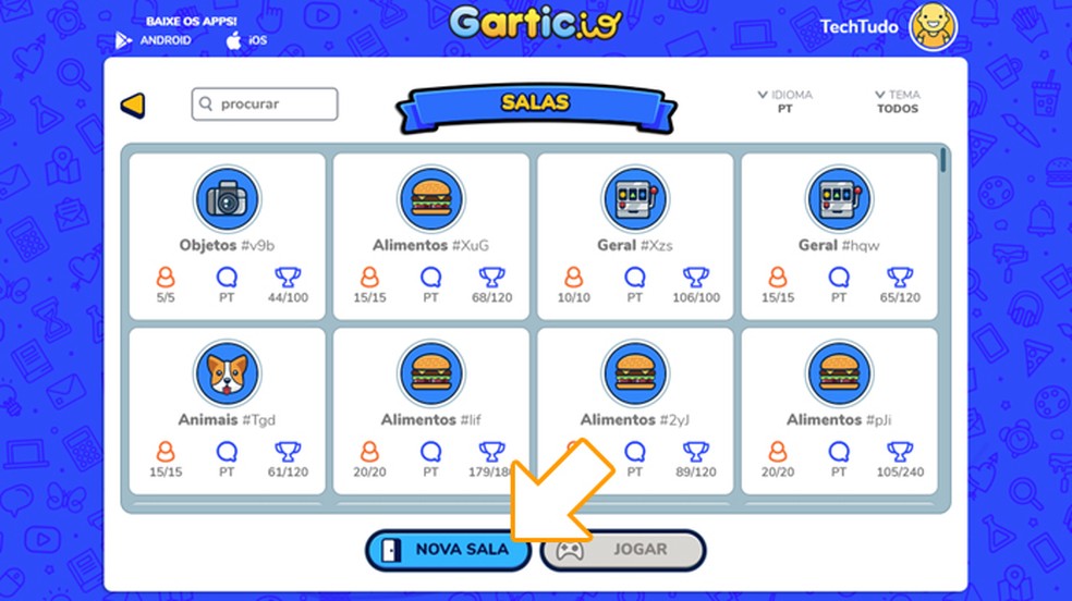 Como criar sala no Gartic | Jogos casuais | TechTudo