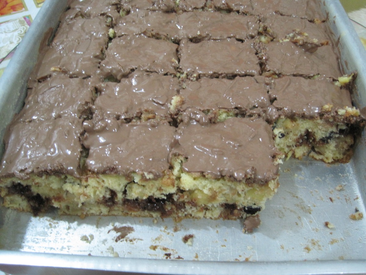 BOLO AMERICANO DE MAÇÃ E MIRTILO | Bolos | Receitas