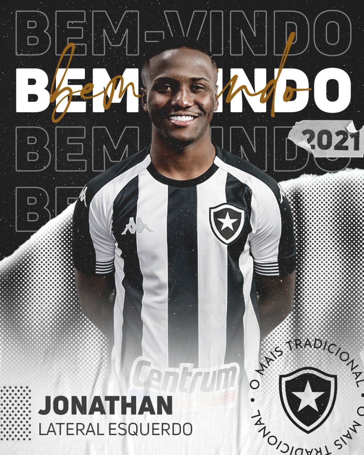 Botafogo anuncia retorno do lateral-esquerdo Jonathan | botafogo | ge