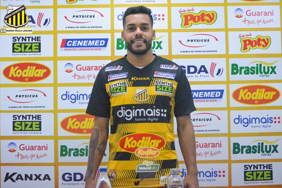 Atacante Matheus Rodrigues é apresentado no Novorizontino ...
