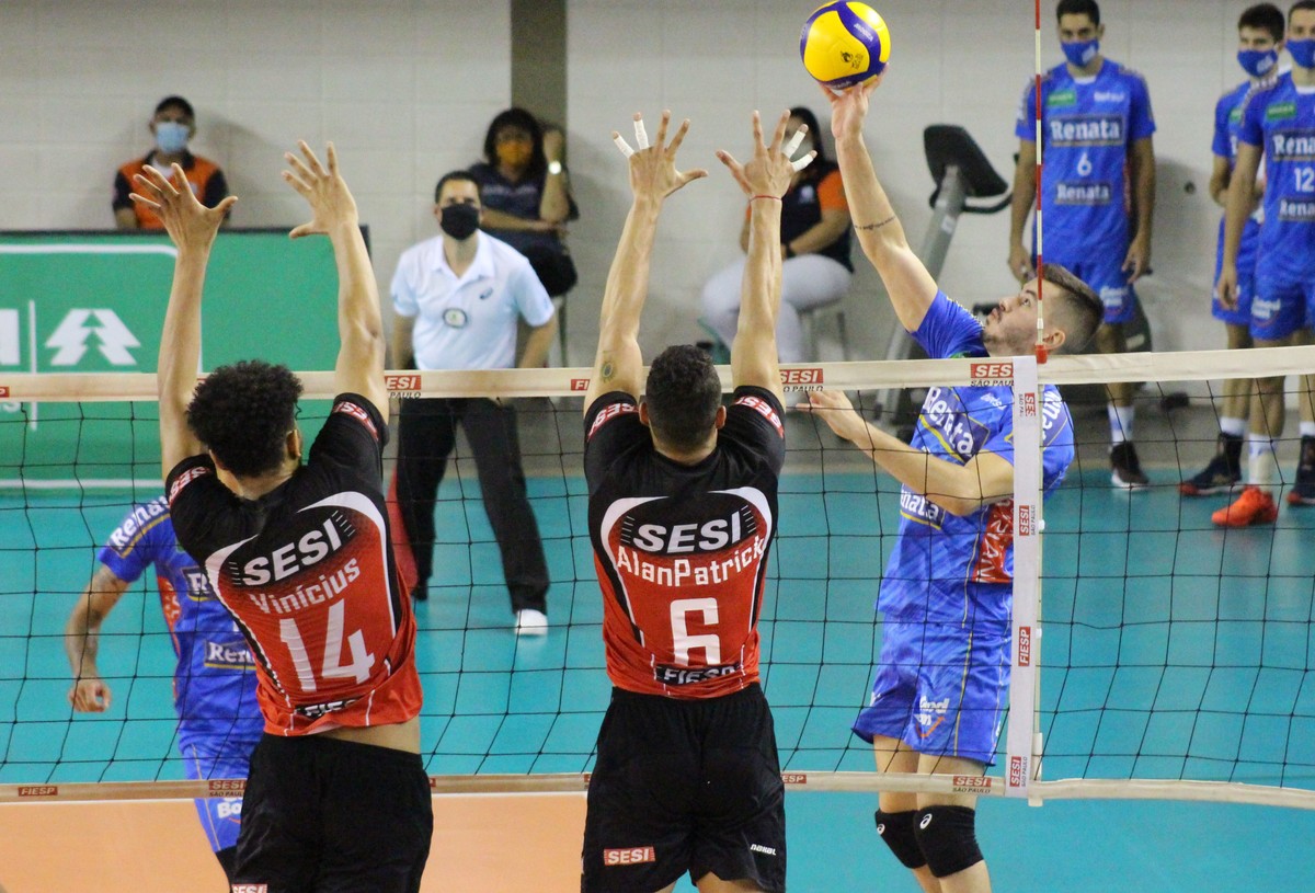 Campinas domina jogo, vence o Sesi-SP pela Superliga e chega à oitava ...