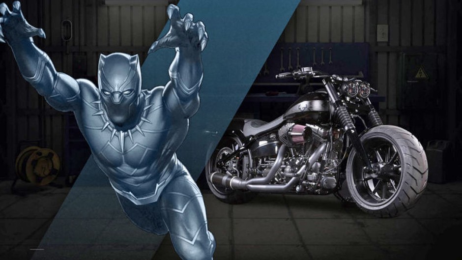 Harley Davidson e Marvel revelam motos inspiradas em super-heróis ...