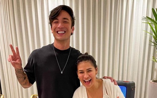 Daniel Caon posa com Simone: "Também não consegue sorrir de olhos ...