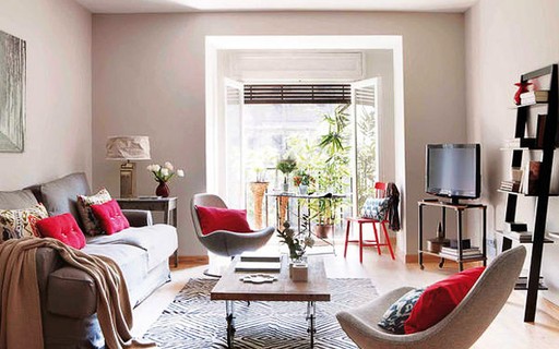 Décor do dia: opostos que se completam - Casa Vogue | Interiores