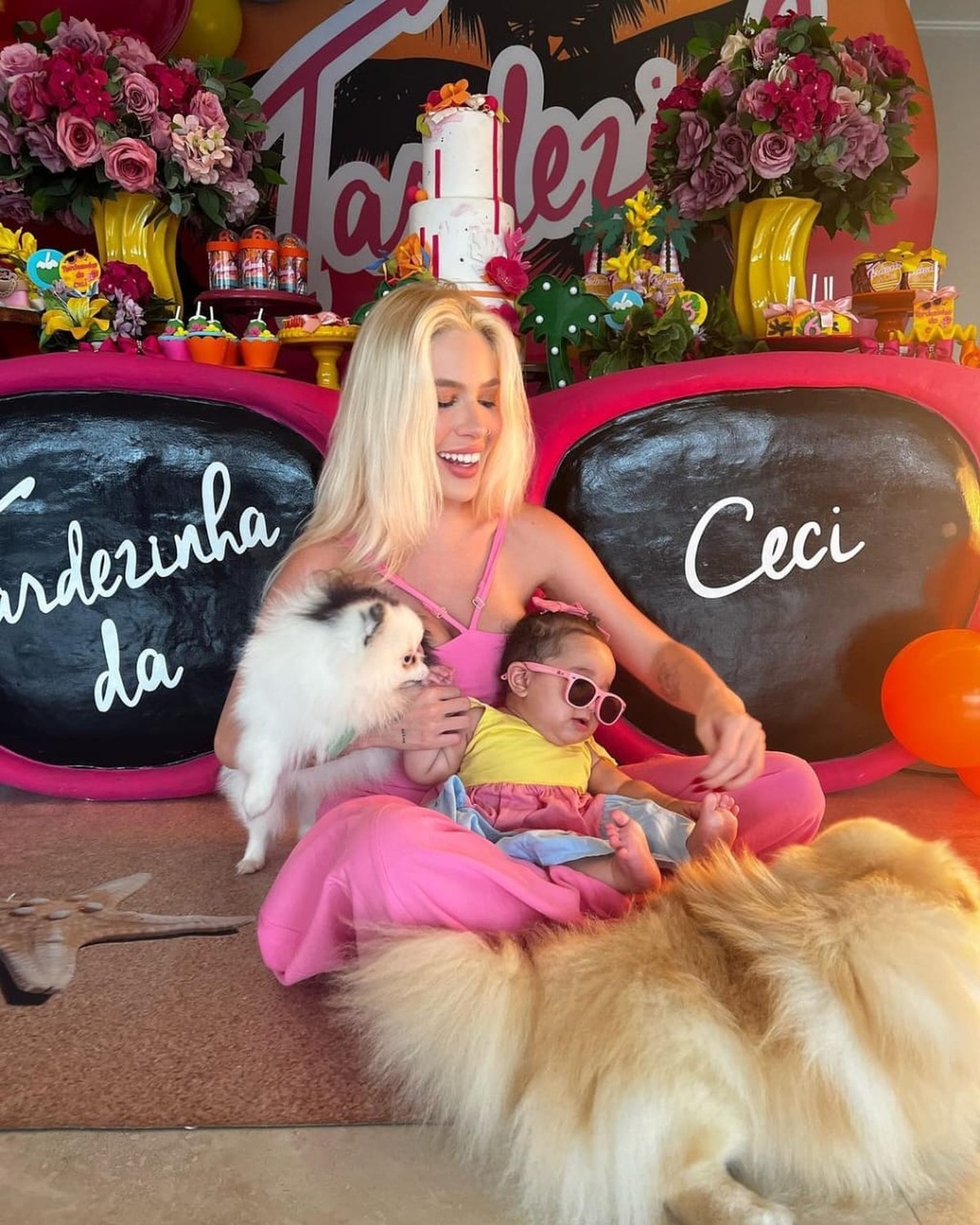 Karoline Lima celebra 6 meses de vida da filha, Cecília | Celebridades ...