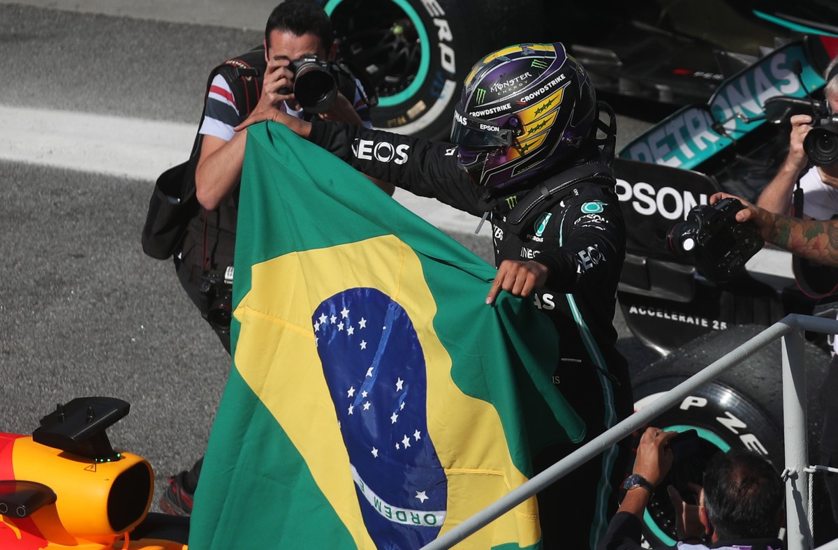 Do 10º lugar, Hamilton vence após duelo épico com Verstappen no GP de ...