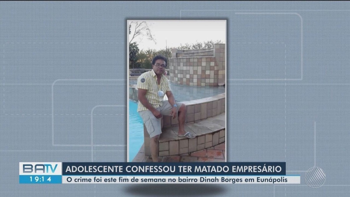 Adolescente é Suspeito De Matar Empresário Na Ba Ele Se Apresentou Na