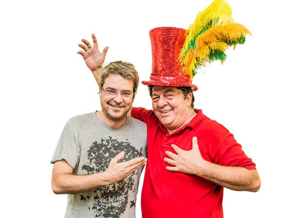 Rede Globo > globo teatro - Stepan Nercessian e Leo Bahia se dividem no ...