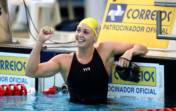 Empolgado, Thiago Pereira brilha nos 100m borboleta do Maria Lenk ...