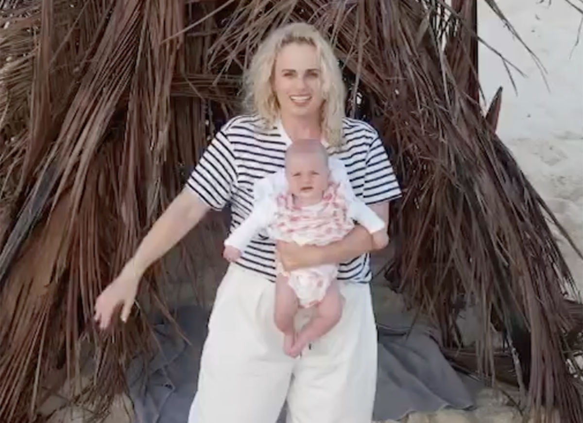 Rebel Wilson mostra o rosto da filha, Royce, pela primeira vez ...