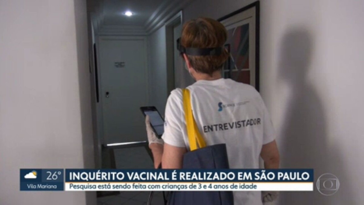 Inquérito Vacinal Para Saber Se Pais Estão Aplicando Vacinas A Crianças