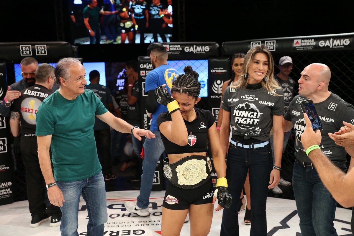 Jungle Fight 96: Natália Silva e Max Denner se consagram como novos ...