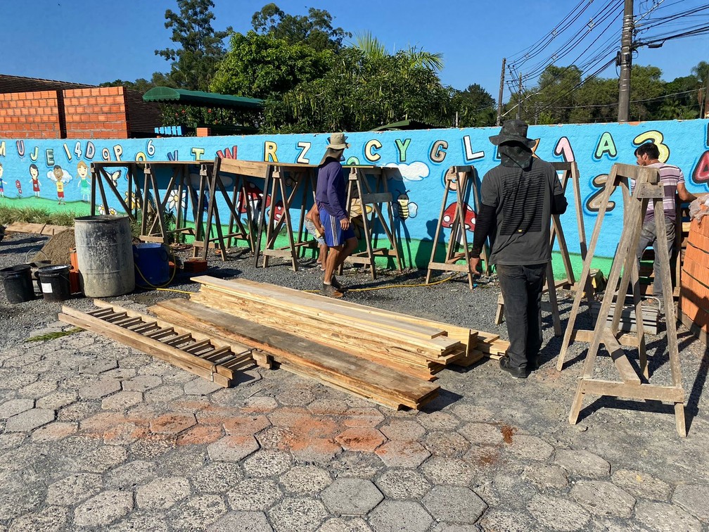 Creche Onde Houve Ataque Em Blumenau Passa Por Reforma Antes De Retorno