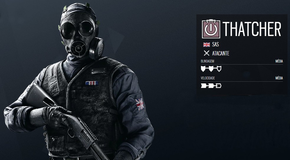 Rainbow Six: Siege: tudo sobre o operador de ataque Thatcher | Atletas ...