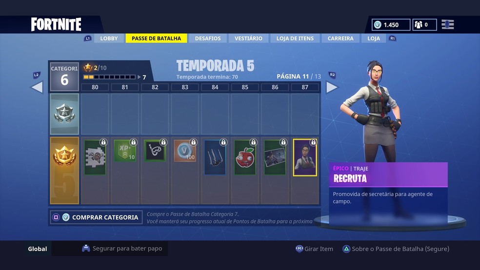 Fortnite Confira As Skins Da Quinta Temporada Jogos De Ação Techtudo