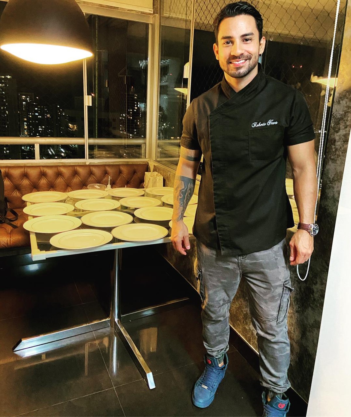 O chef Roberto Neves participou da primeira edição do Mestre do Sabor e ...