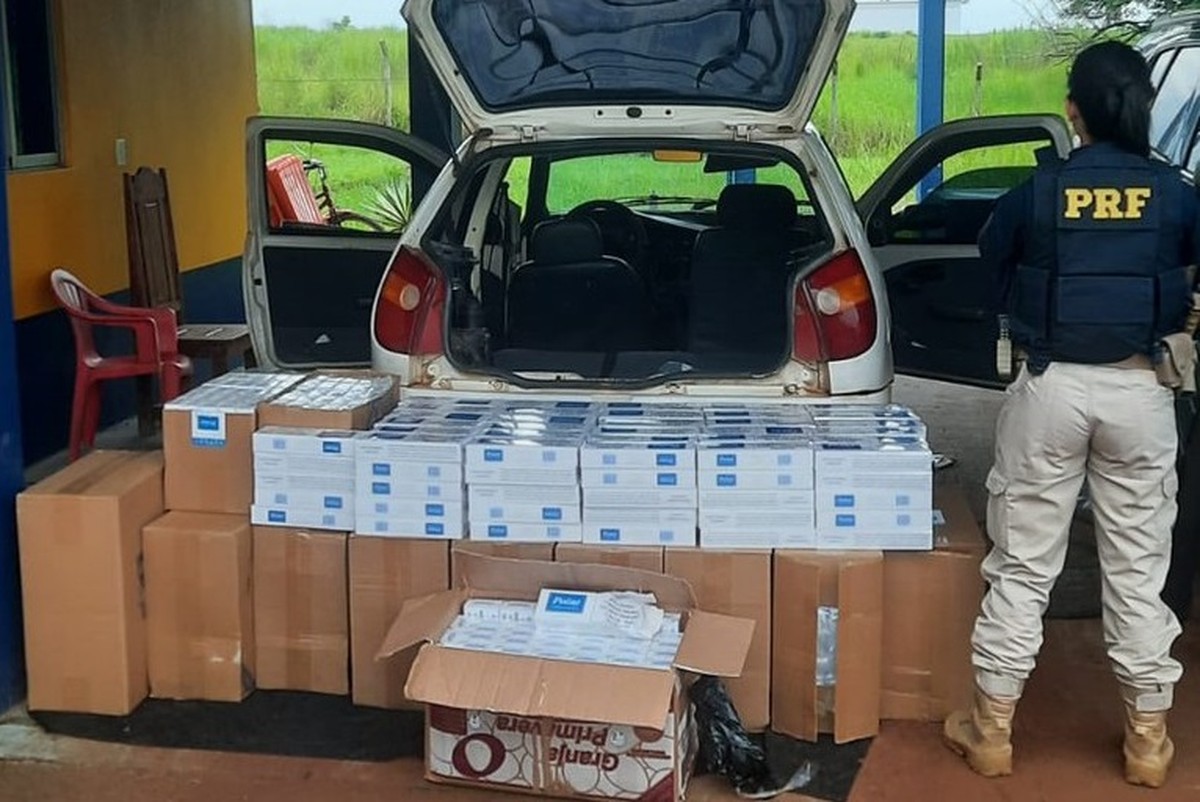 Polícia Apreende Mais De 7 Mil Maços De Cigarro Contrabandeados Em