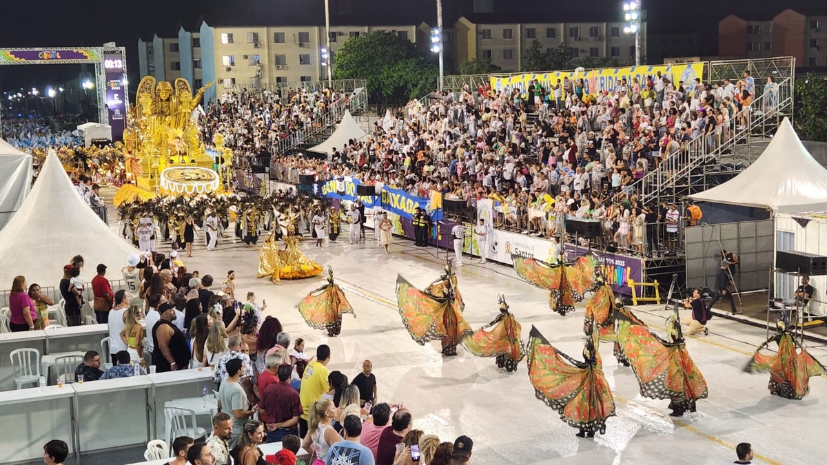 Carnaval de Santos 2023: veja os desfiles das escolas de samba do Grupo ...