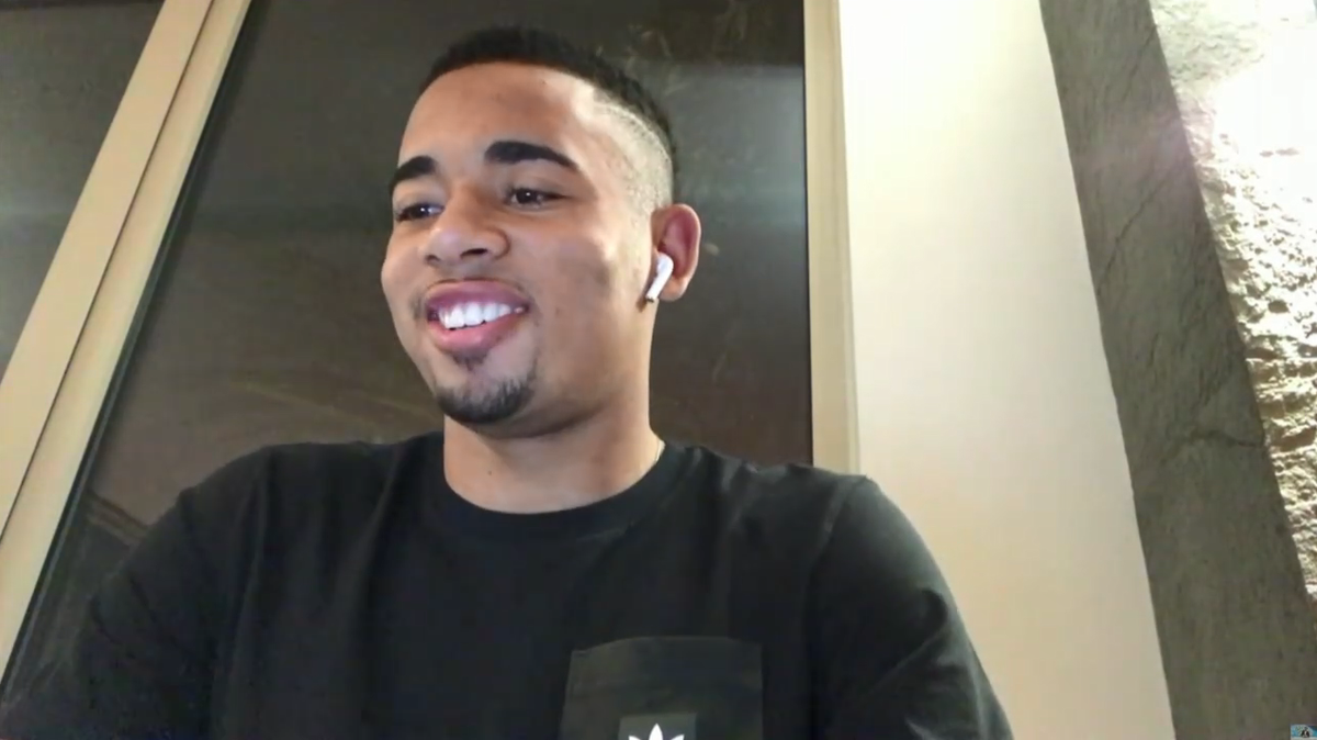 No fim da recuperação, Gabriel Jesus diz: "Quero voltar melhor que ...