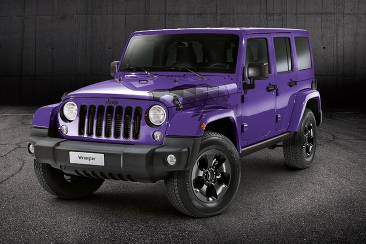 Jeep lança edição limitada do Wrangler com pintura roxa | Carros ...