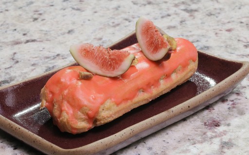 Que Seja Doce: eclair de pistache e figo - Revista Marie Claire | Receitas