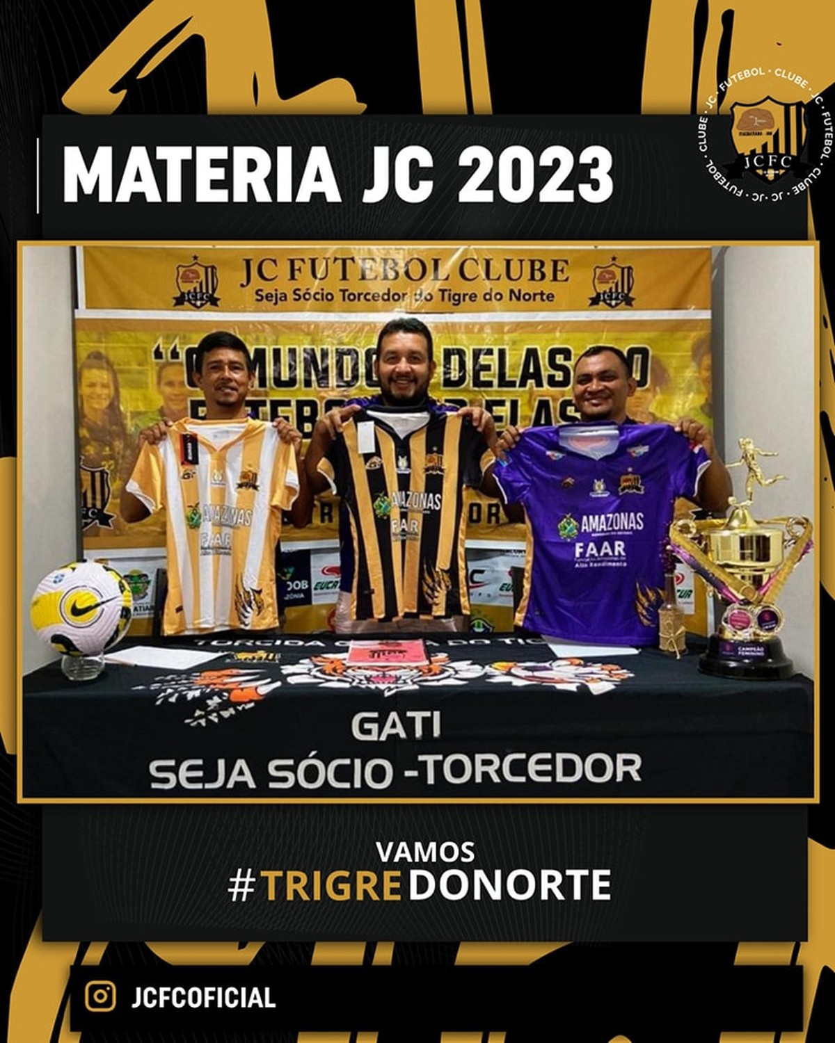 JC apresenta uniformes para a temporada 2023 | jc | ge