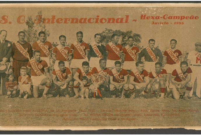 Inter comemora 70 anos do hexa do Gauchão com o Rolo Compressor