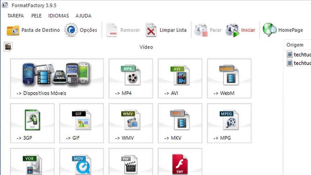 Format Factory | Software | TechTudo