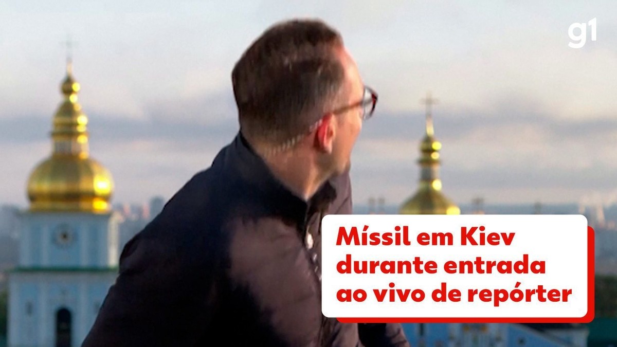 Vídeo Mostra Repórter Brasileiro Sendo Surpreendido Por Míssil Em Kiev