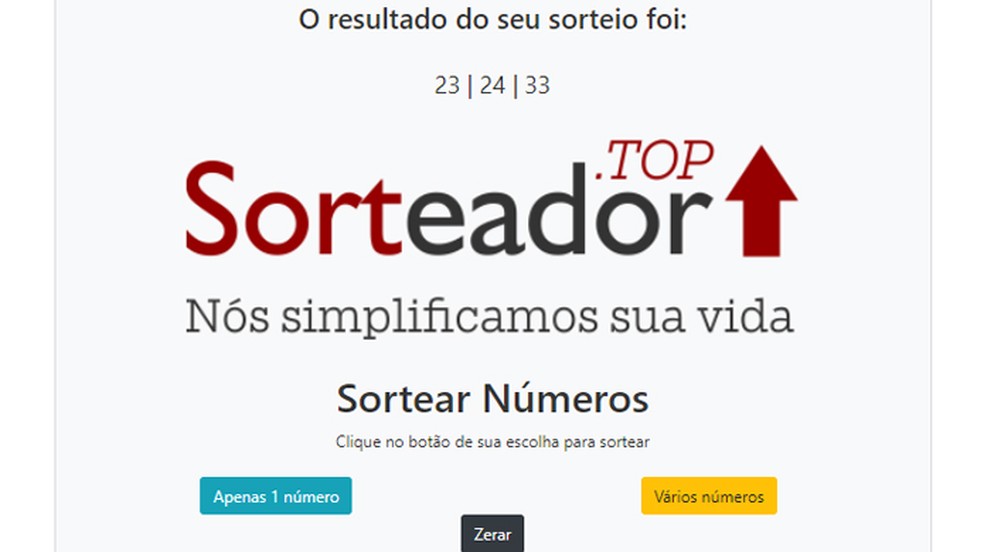 Site para sortear: como usar o Sorteador.top | Produtividade | TechTudo