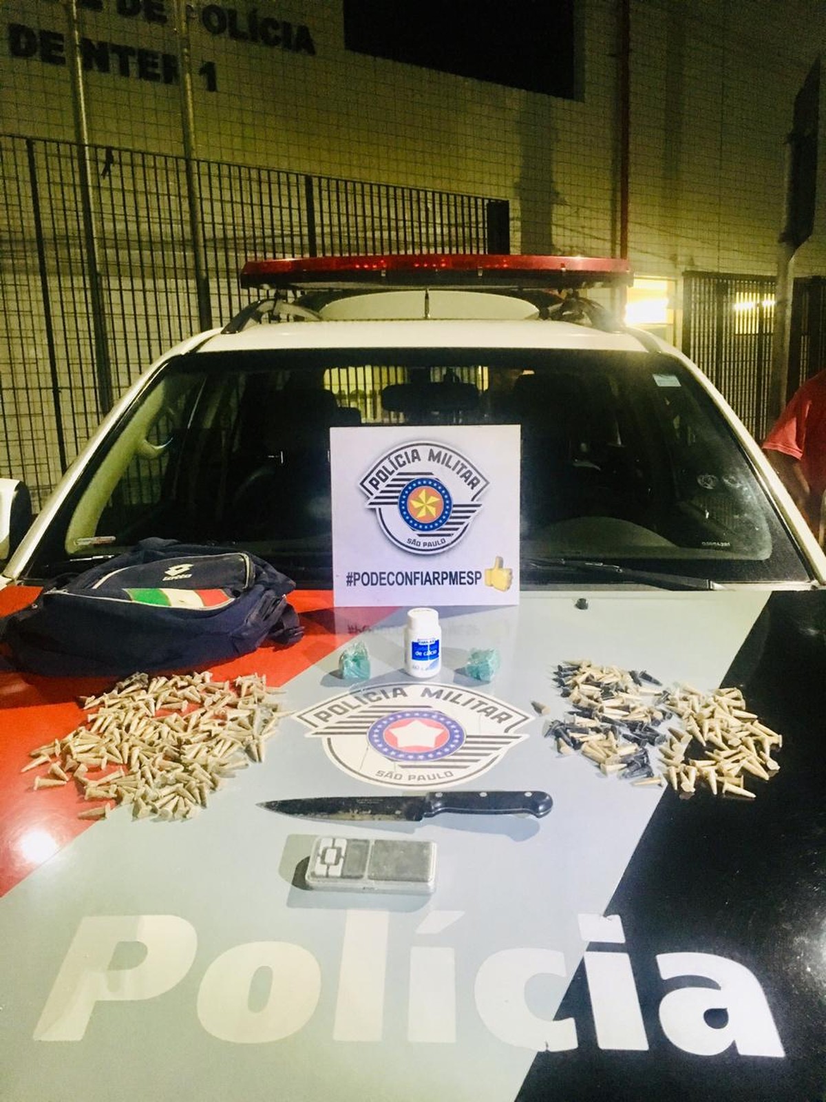 Homem é Preso Com Moto Roubada E Quase 300 Pinos De Cocaína Em Taubaté