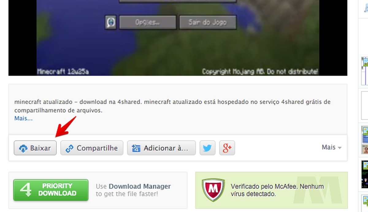 Como baixar vídeos no 4Shared | Dicas e Tutoriais | TechTudo