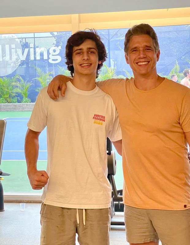 Marcio Garcia faz homenagem ao filho mais velho, Pedro: “Meu menino ...