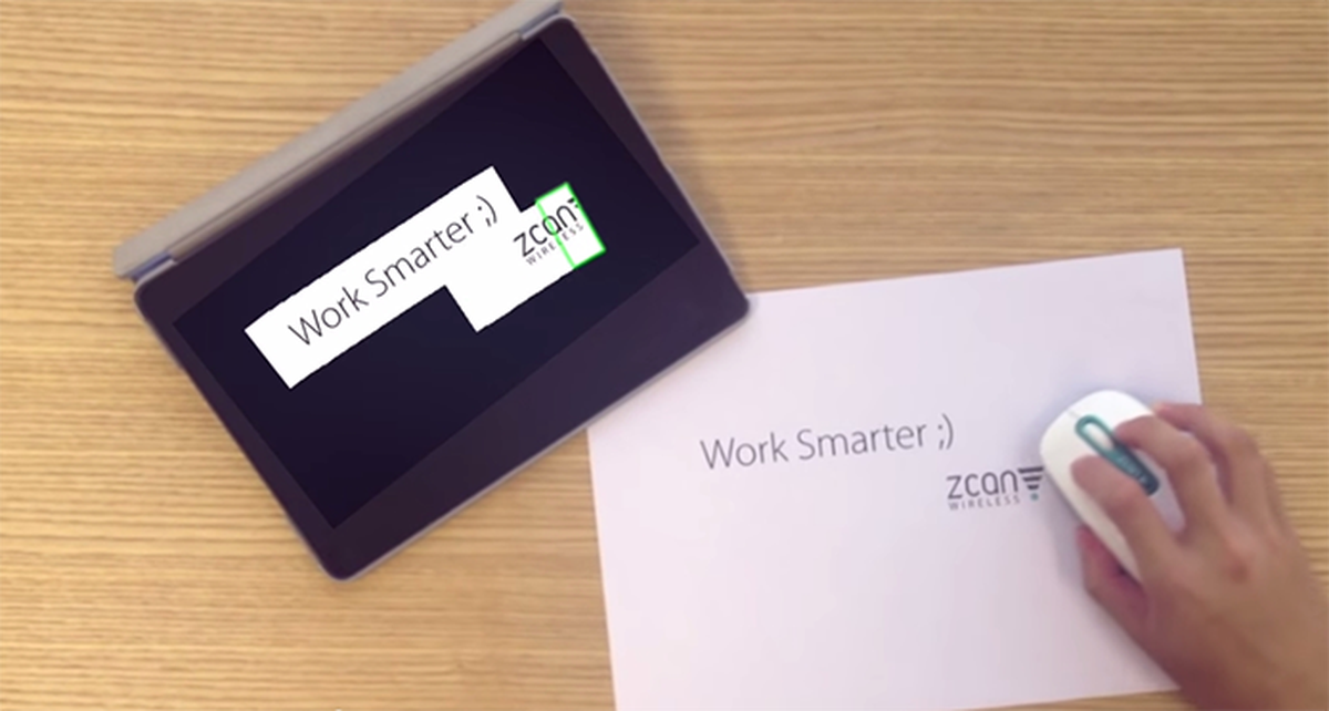 Zcan Wireless: mouse sem fio funciona como scanner também; confira ...