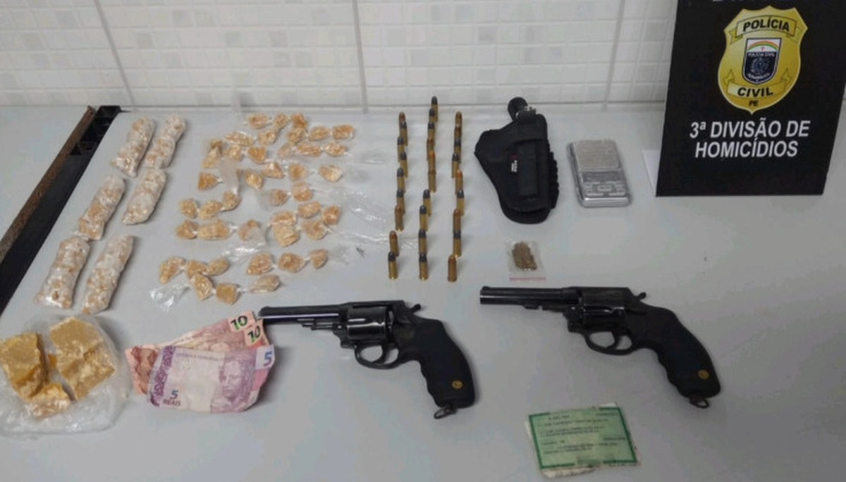 Operação Da Polícia Civil Apreende Droga Armas E Munições Em Caruaru