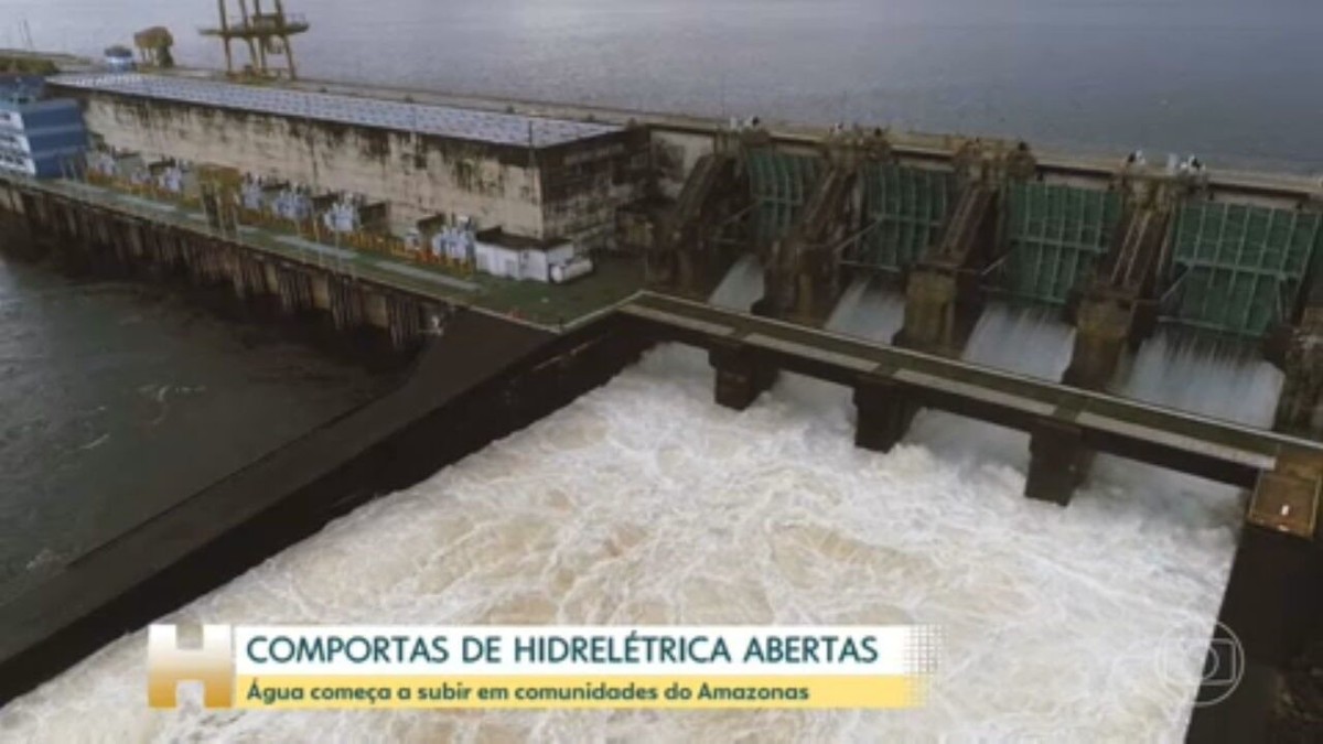 Água sobe em comunidades ribeirinhas após abertura de comportas de ...