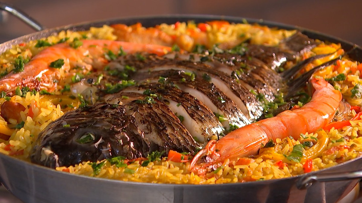 Receita Nosso Campo: aprenda a fazer paella | Nosso Campo | G1