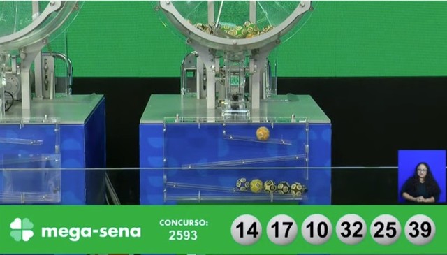 Ninguém acerta as seis dezenas da Mega-Sena 2.593 e prêmio vai a R$ 14 ...