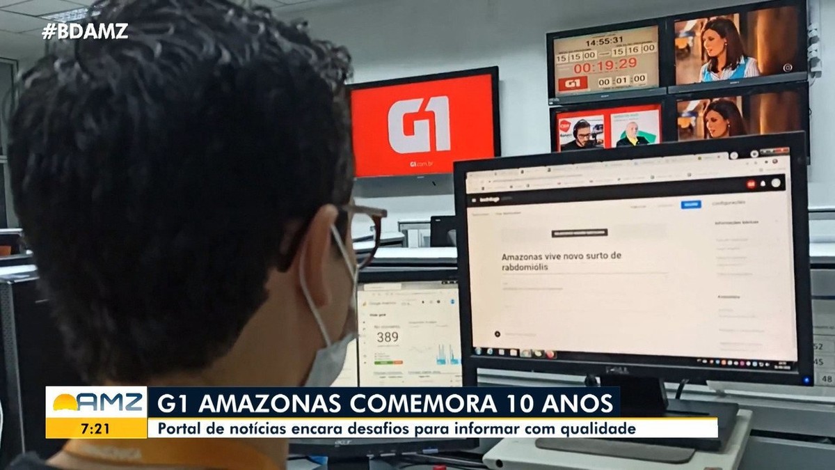 G1 Amazonas completa 10 anos nesta quinta-feira (30); Conheça história ...