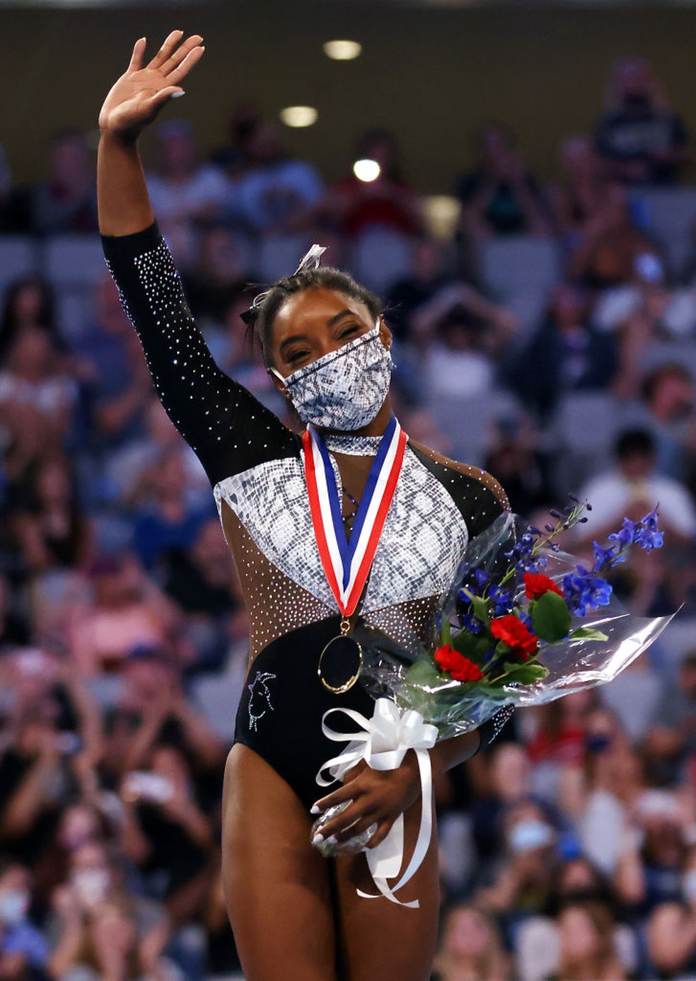 Simone Biles conquista hepta e bate recorde no Americano de ginástica ...