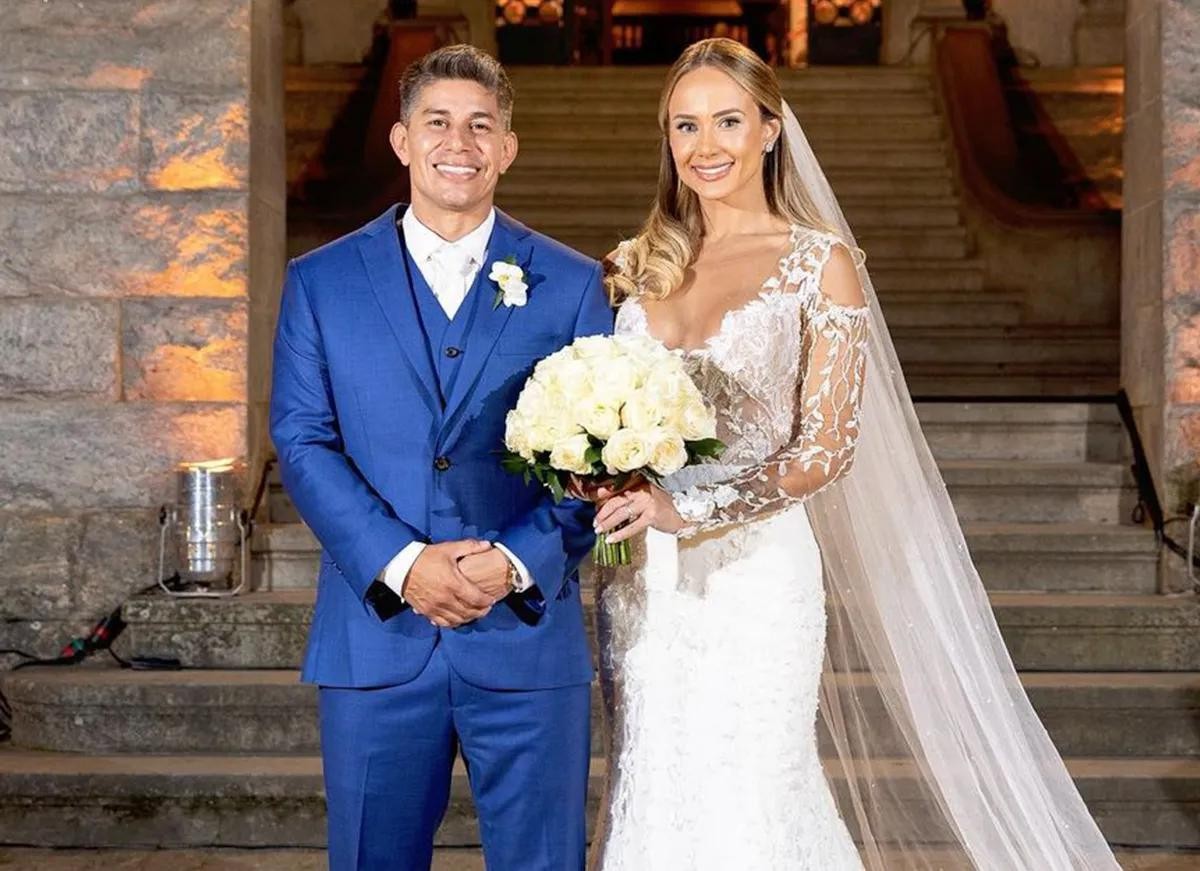 Ex-jogador do Fluminense Dario Conca se casa com a ex de seu médico com ...